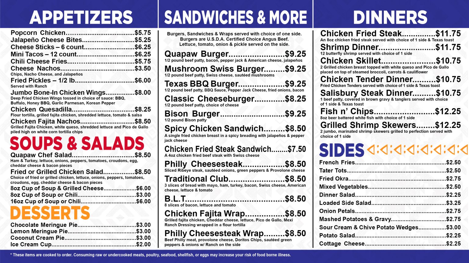 Jackpot Grill – Quapaw Casino