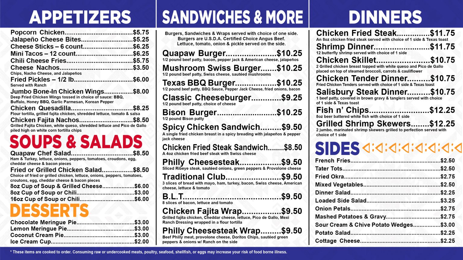 Jackpot Grill – Quapaw Casino